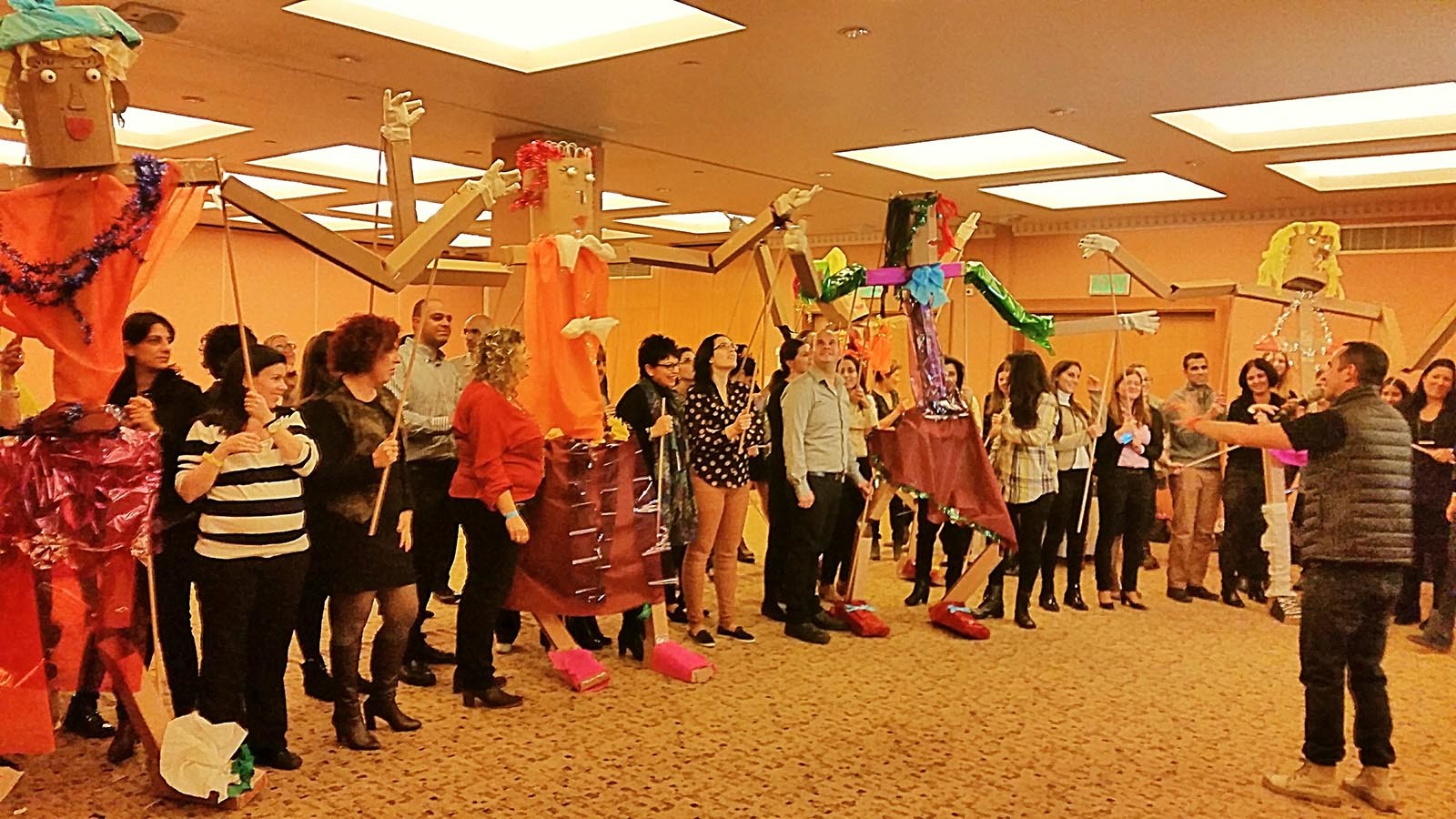 Puppet Masters - Kreativní a soupeřivý teambuilding od Catalyst